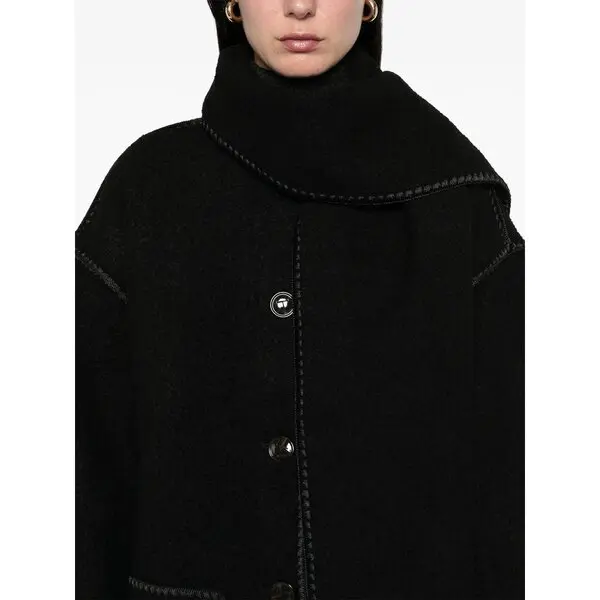 TOTEME Single-breasted Coat With Fringe Detailing