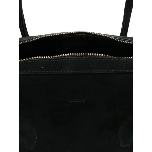 Yuzefi Suede Tote Bag - Black