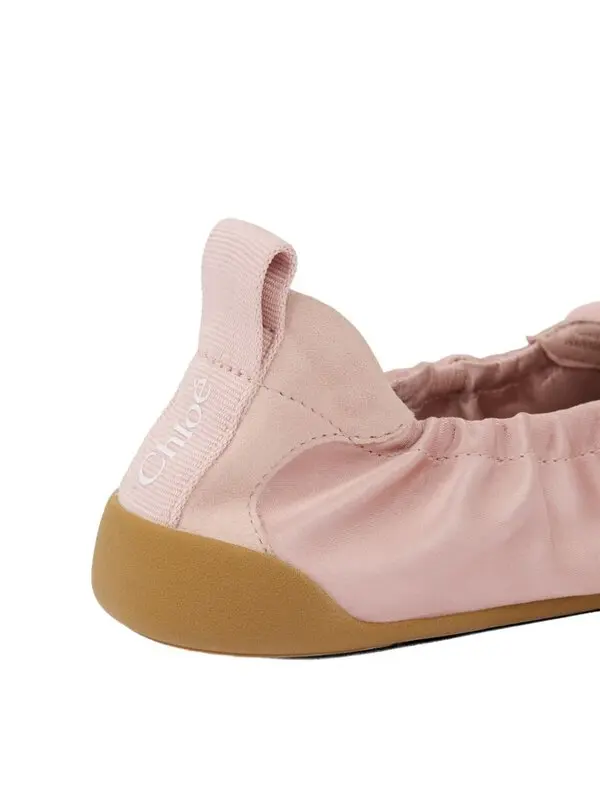 Chloé Kick Leather Ballerinas - Multicolor