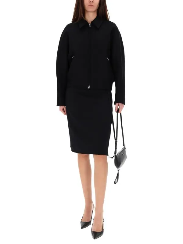 COURREGES Wool Bomber Jacket