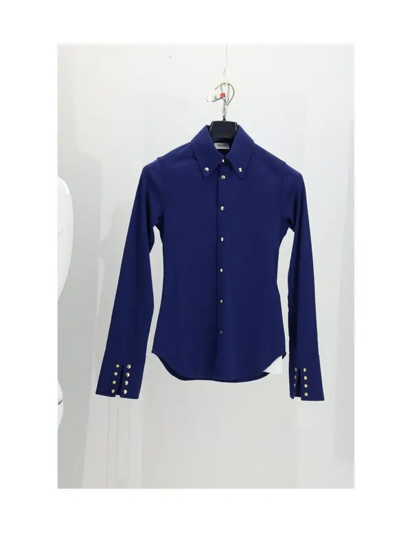 Celine Shirt With Studded Cuffs