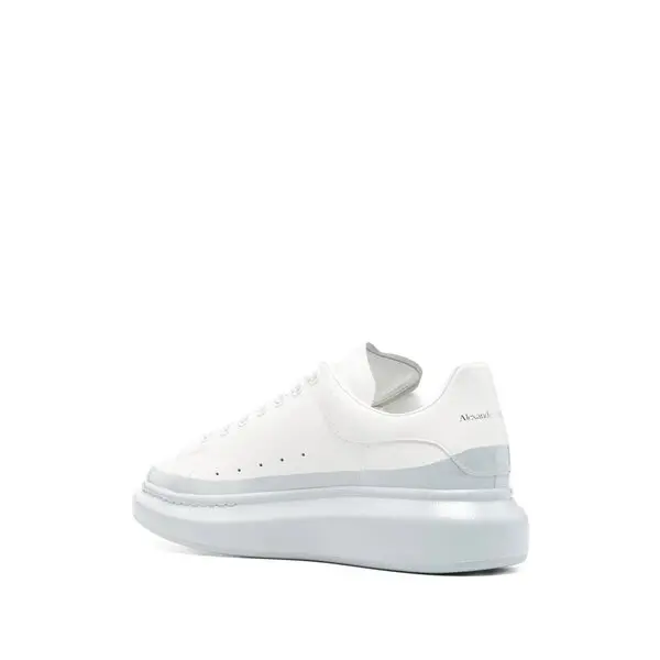 Alexander McQueen Low-top Trainers With Lacquer Finish - White