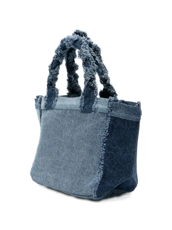 GANNI Denim Tote Bag - Multicolor