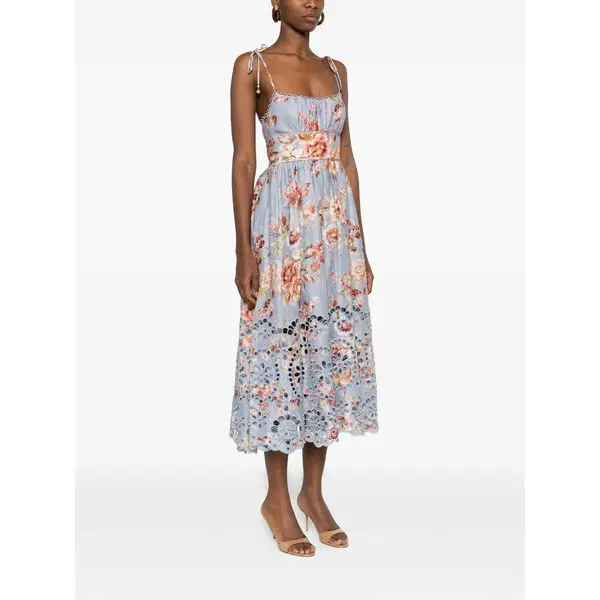 Zimmermann Linen Awaken Picnic Midi Dress - 3