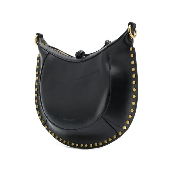 Isabel Marant Étoile Suede Shoulder Bag With Gold-tone Hardware