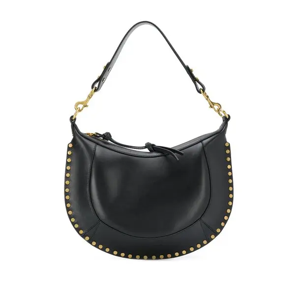 Isabel Marant Étoile Suede Shoulder Bag With Gold-tone Hardware