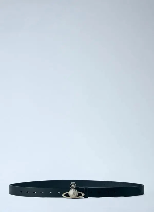 VIVIENNE WESTWOOD Orb Buckle Leather Belt