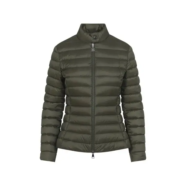 Moncler Padded Zip-up Jacket - Green