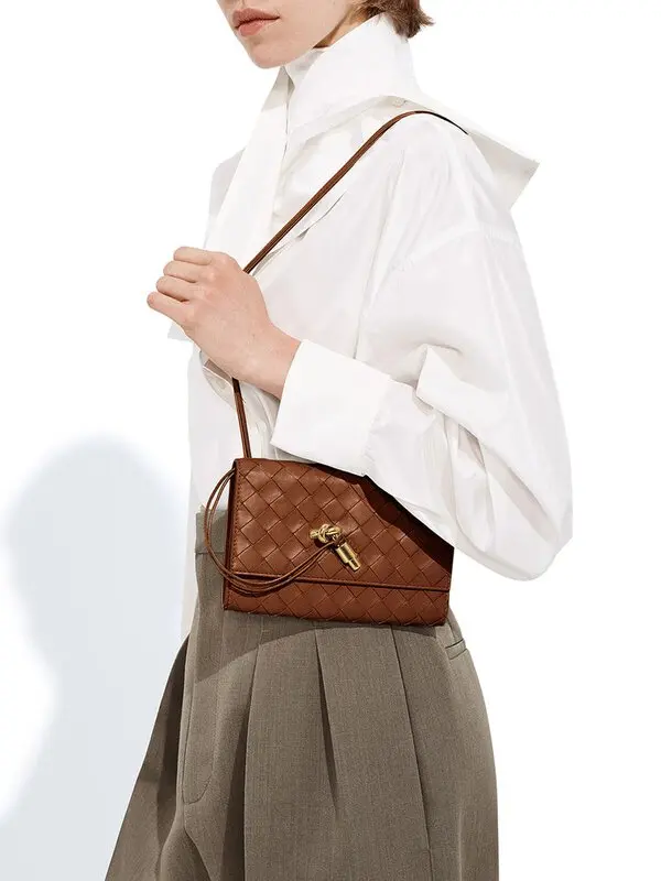 Bottega Veneta Intrecciato Nappa Pouch - Multicolor