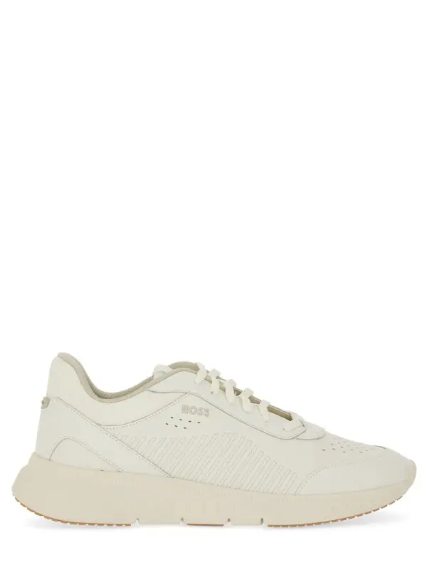 BOSS Titanis Leather Lace-up Sneakers