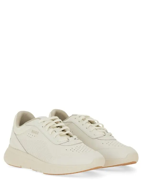 BOSS Titanis Leather Lace-up Sneakers
