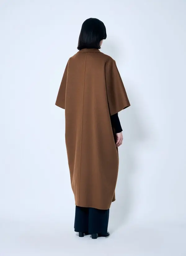 Max Mara Draped Cape Coat