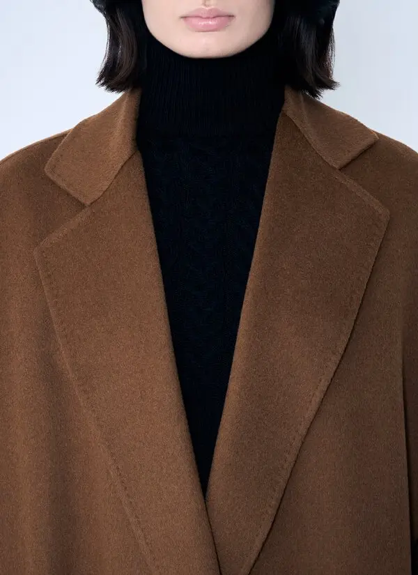Max Mara Draped Cape Coat