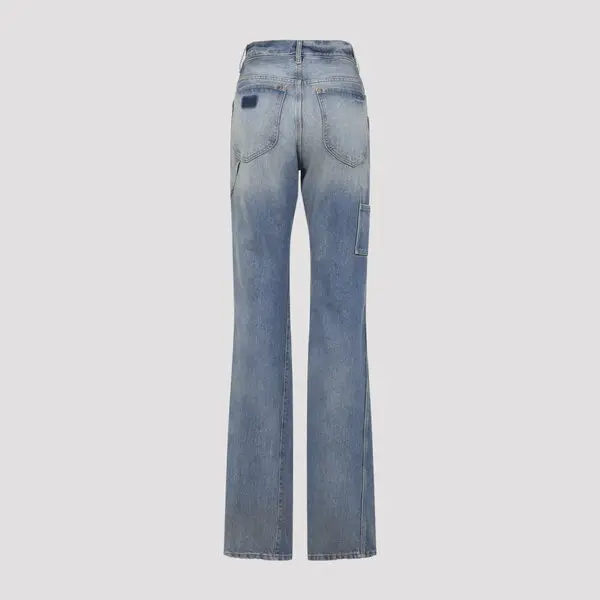 MAISON MARGIELA Indigo Cotton 5 Pockets Pants