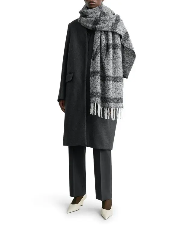 TOTEME Jacquard Scarf With Monogram - Multicolor
