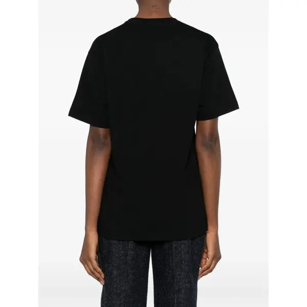 Gucci Cotton Crewneck T-shirt With Horsebit Embellishment