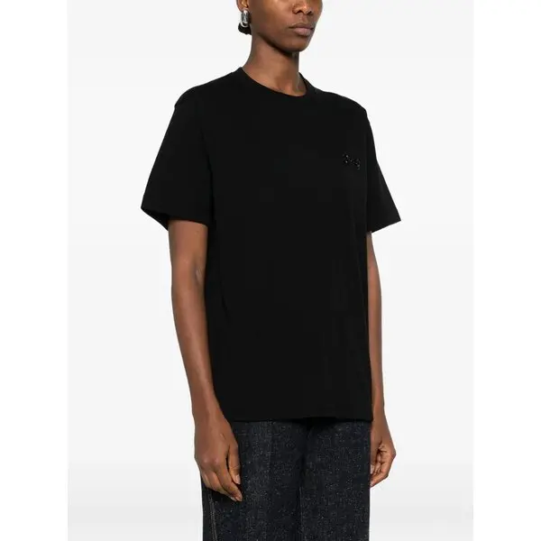 Gucci Cotton Crewneck T-shirt With Horsebit Embellishment