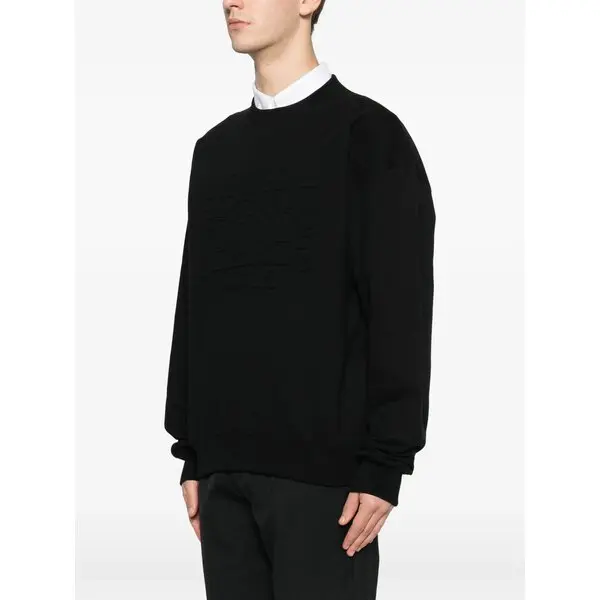 Gucci Cotton Tonal Logo Detail Sweatshirt
