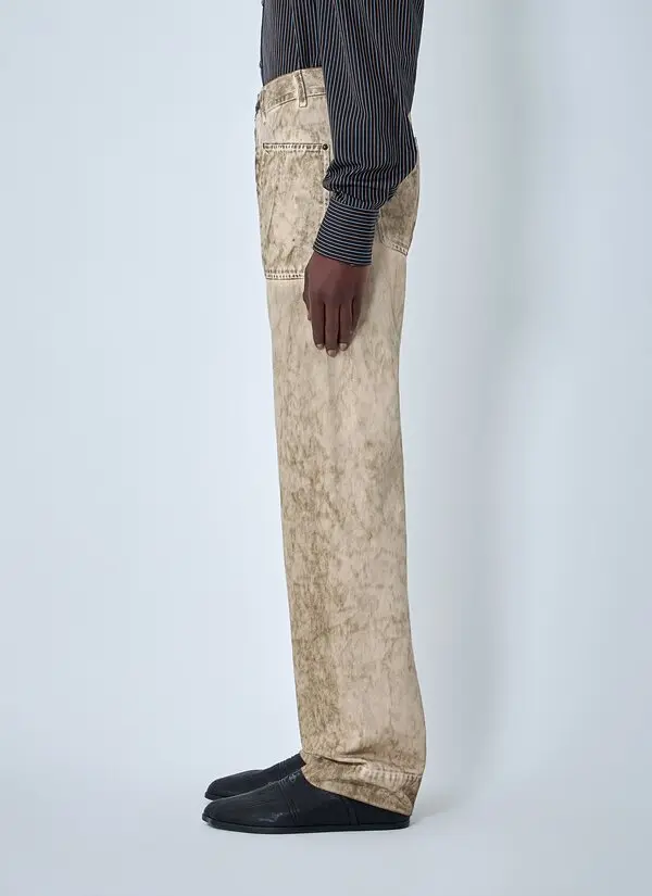 VIVIENNE WESTWOOD Wide-leg Jeans - Cream