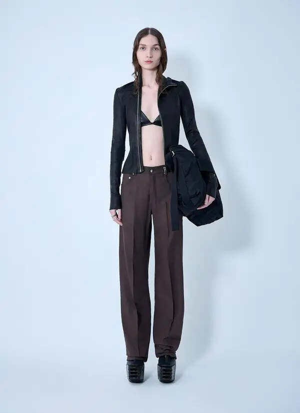 Rick Owens Tailored Geth Wool Trousers - Multicolor