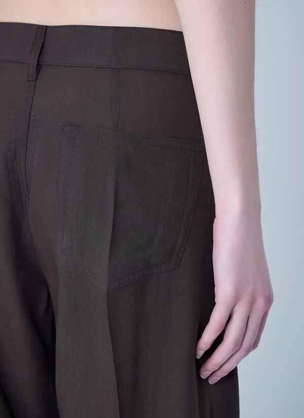 Rick Owens Tailored Geth Wool Trousers - Multicolor