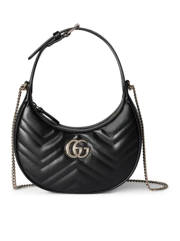 Gucci Gg Marmont Small Shoulder Bag - Black