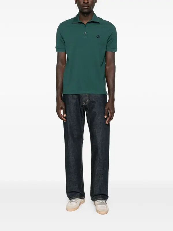 Herno Logo Cotton Polo Shirt