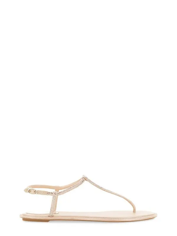 Rene Caovilla Diana Sandals - Cream