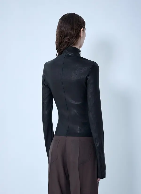 Rick Owens Gary Leather Jacket - Black