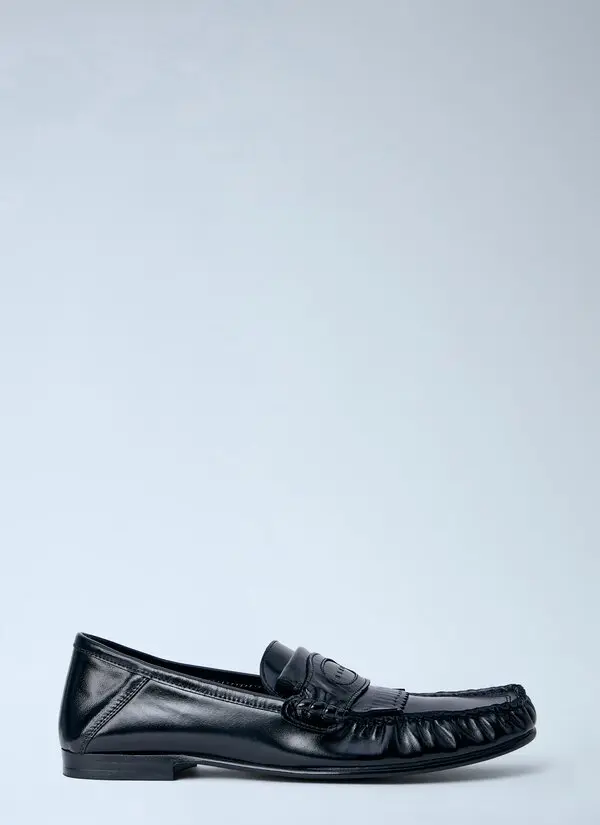 Marni Leather Penny Loafers