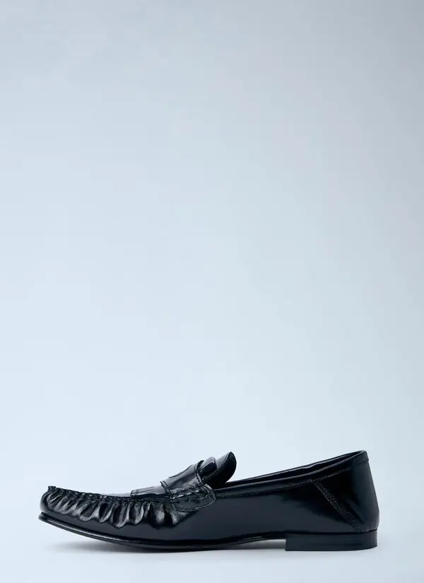Marni Leather Penny Loafers