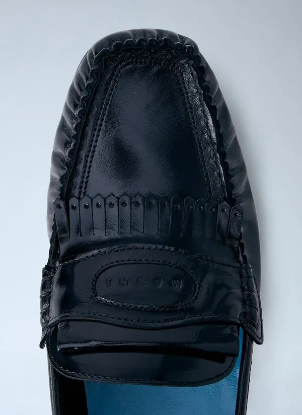 Marni Leather Penny Loafers