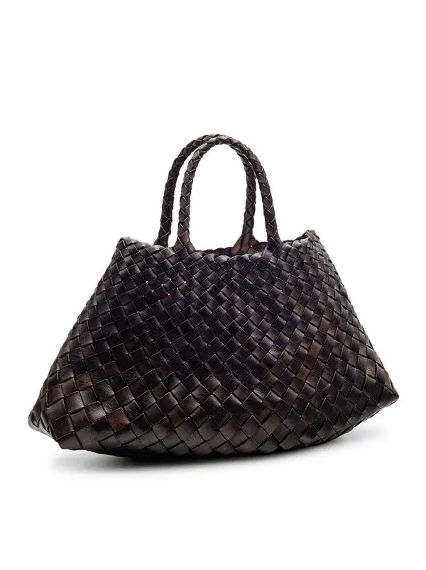 Dragon Diffusion Santa Croce Small Leather Bag - Brown