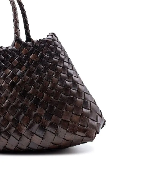 Dragon Diffusion Santa Croce Small Leather Bag - Brown