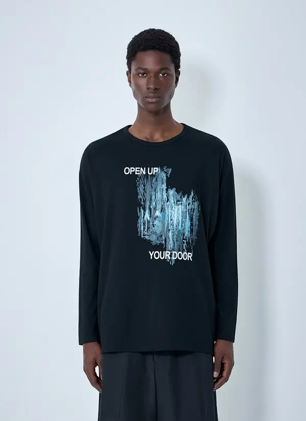 Yohji Yamamoto Gusset Long Sleeve T-shirt