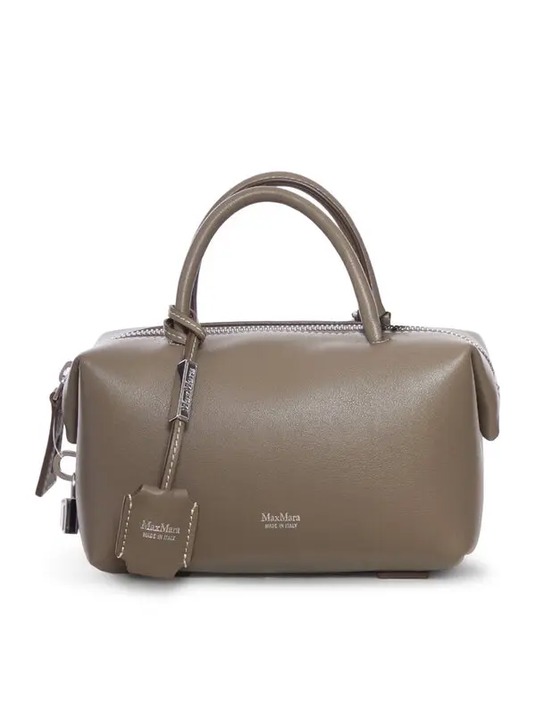 Max Mara Small Leather Top Handle Bag