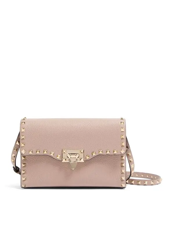 Valentino Garavani Rockstud Calfskin Crossbody Bag - Multicolor