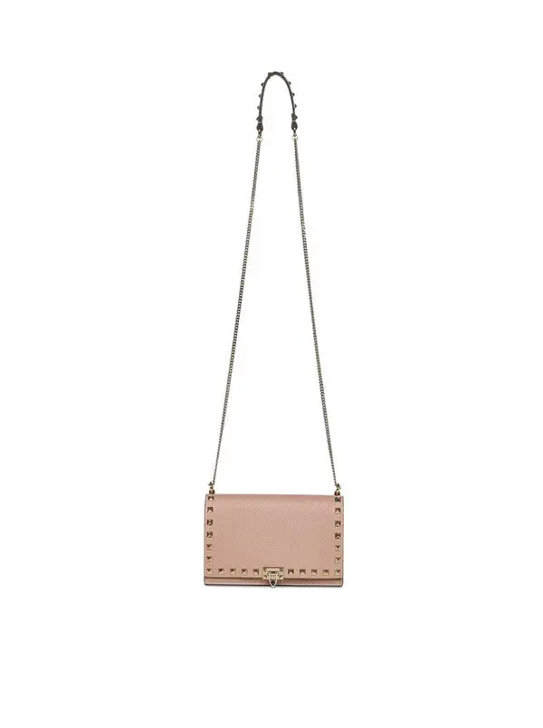 Valentino Garavani Mini Rockstud Chain Shoulder Bag
