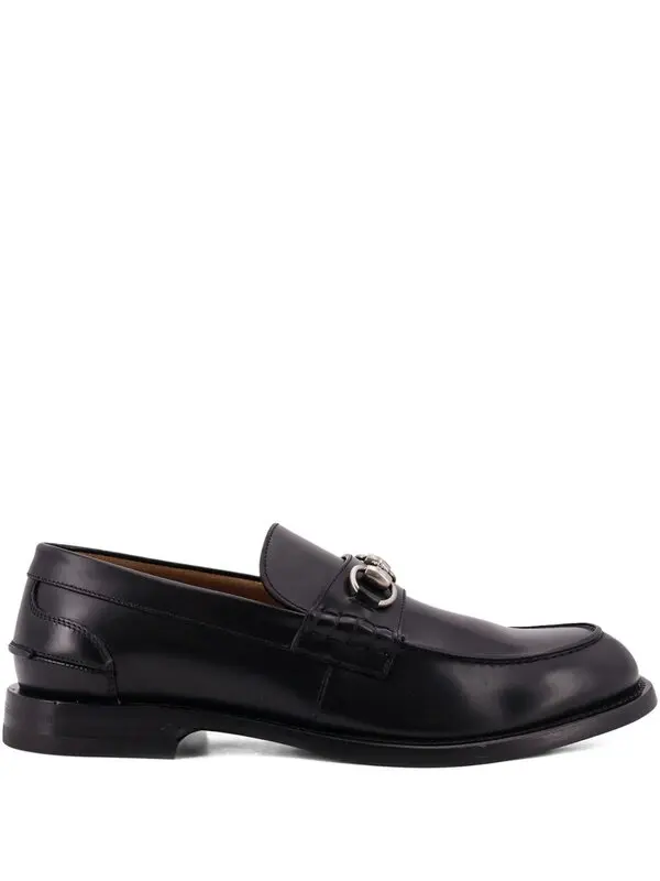 Gucci Leather Loafers - Multicolor