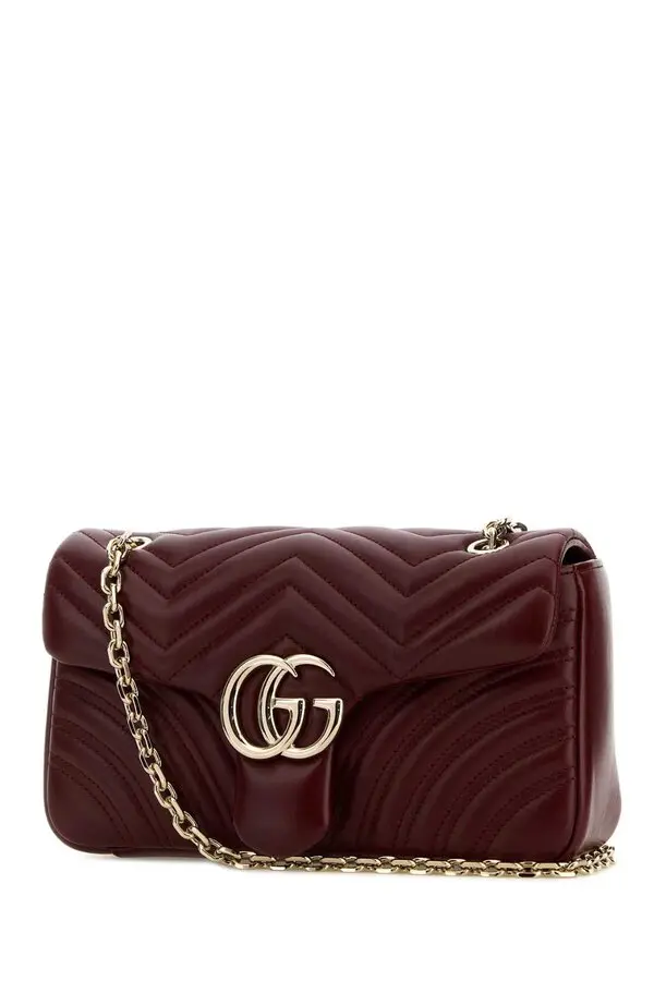 Gucci Gg Marmont Shoulder Bag - Red