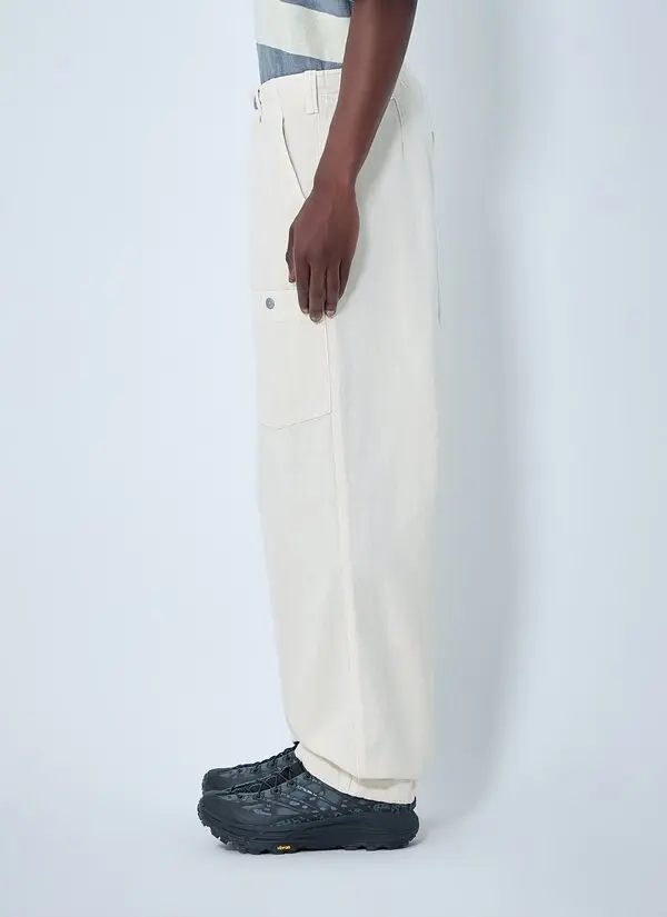 Stone Island Mid Rise Cargo Trousers