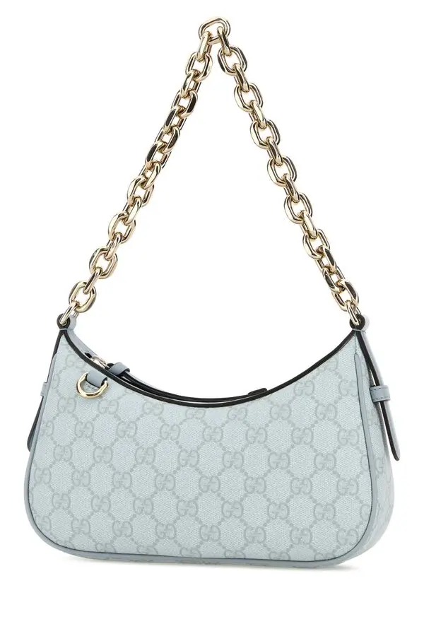 Gucci Printed Canvas Gg Emblem Shoulder Bag - Multicolor