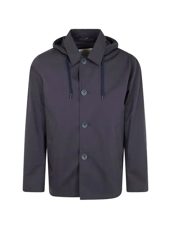 Herno Cropped Hooded Jacket