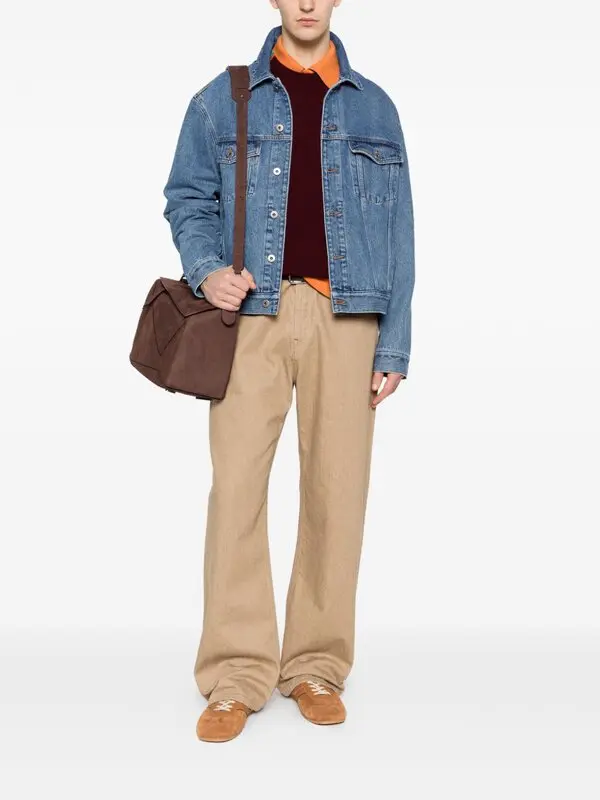 Loewe Anagram Denim Jacket - Multicolor