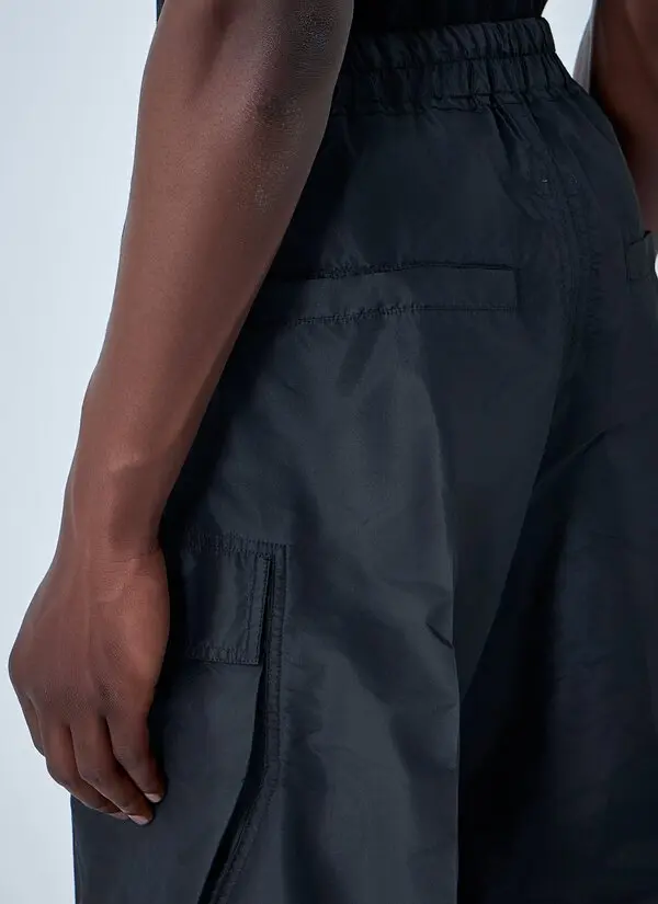 Rick Owens Wide-leg Cargo Pants - Black