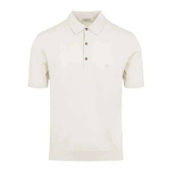 Etro Neutrals Polo Shirts