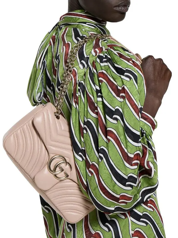 Gucci Gg Marmont Medium Shoulder Bag - Multicolor