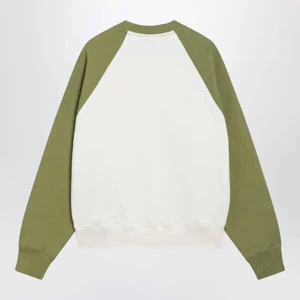 AMI Paris Color Block Crewneck Sweatshirt