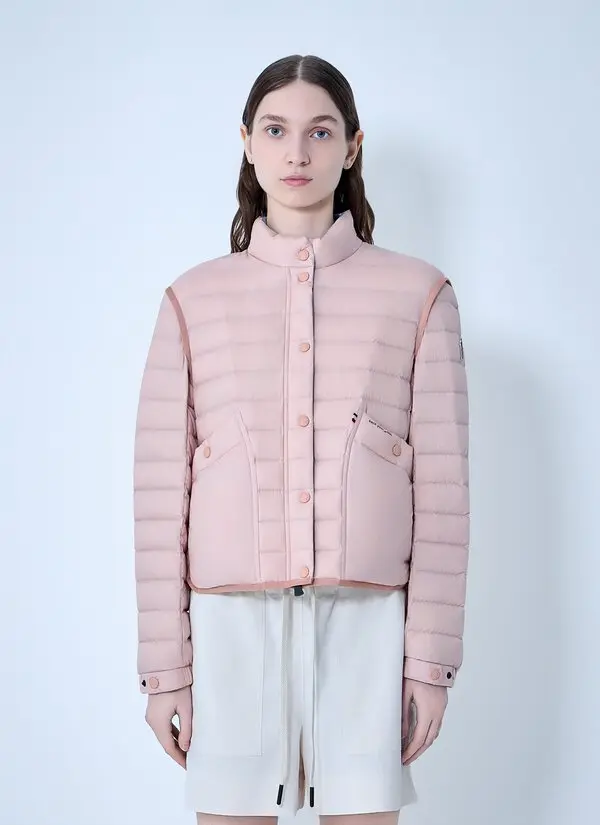 Moncler Madulain Quilted Down Jacket - Pink