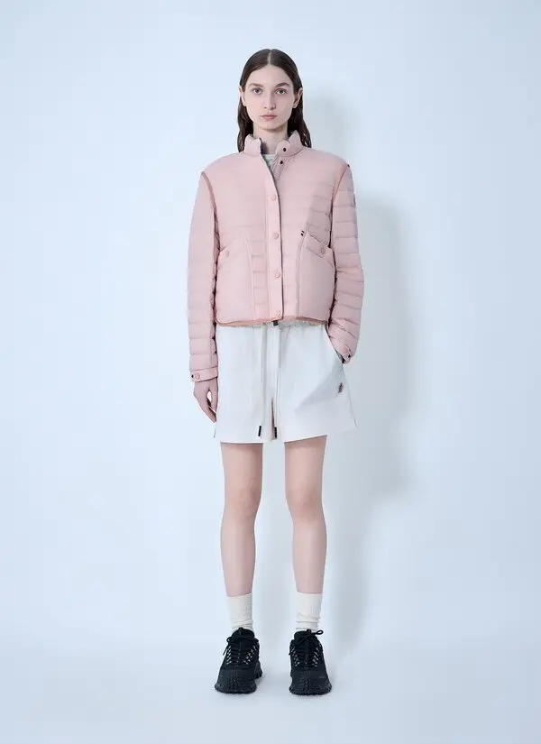 Moncler Madulain Quilted Down Jacket - Pink